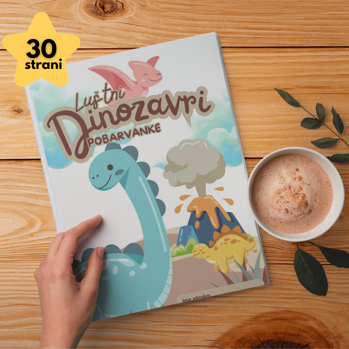Pobarvanke Dinozavri – POBARVANKE